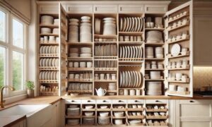 How To Organize Plates In Kitchen Cabinets - House Arctic