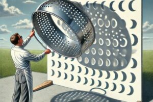 How To Use A Colander To See The Eclipse - House Arctic